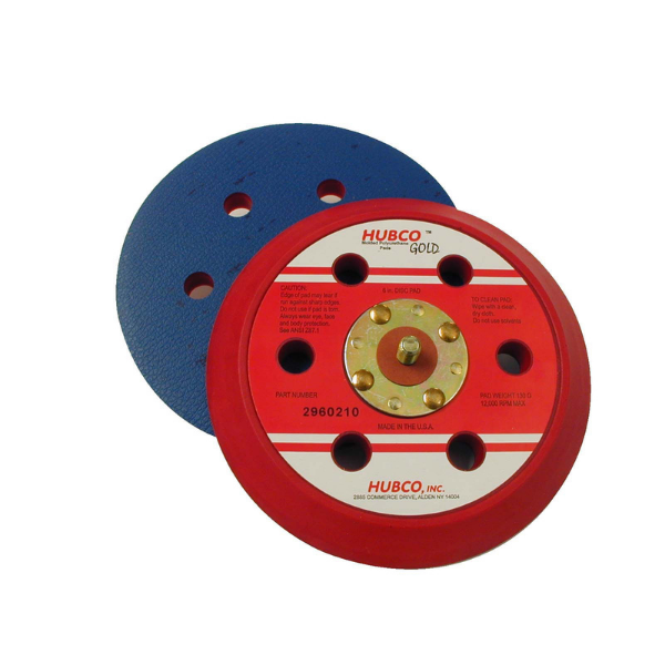 2950210 HUBCO 5"x5H PSA 5/8" Back Up Pad — masterfinishing